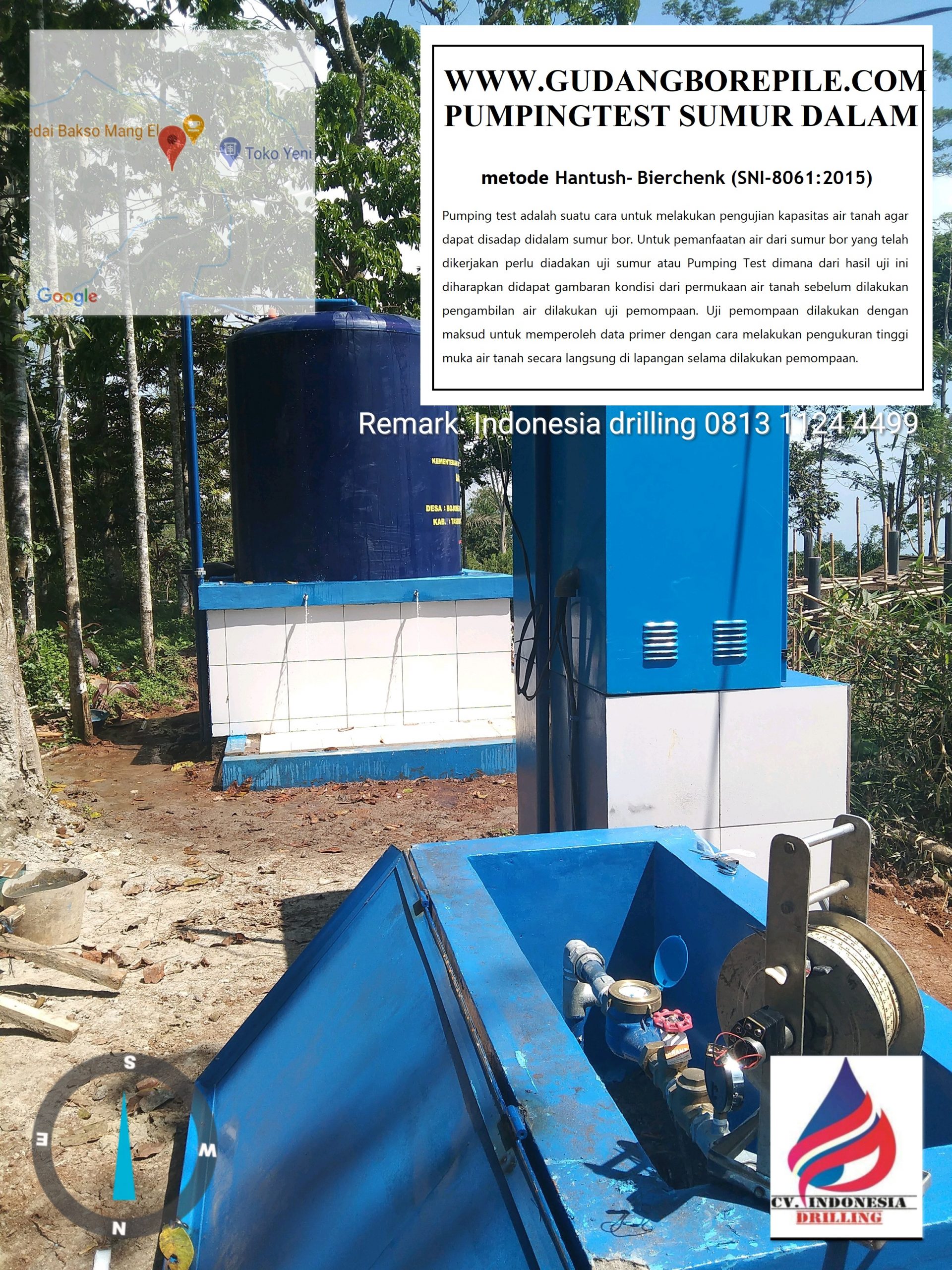 Laporan Uji Sumur Terbaru, Sesuai SNI 8061 : 2015 SIPA AIR TANAH ...